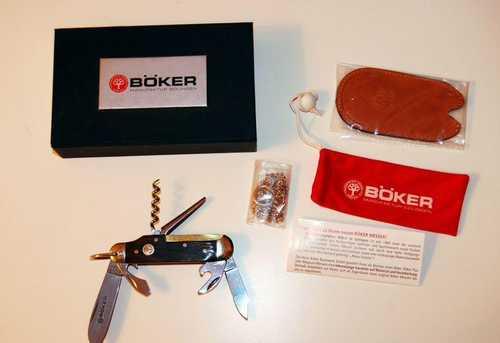 Классический походный нож Boker Camp Knife Smoked