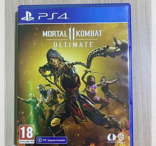 Mortal kombat 11 ultimate ps4 диск