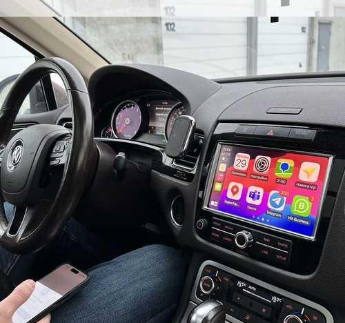 CarPlay в Volkswagen Touareg