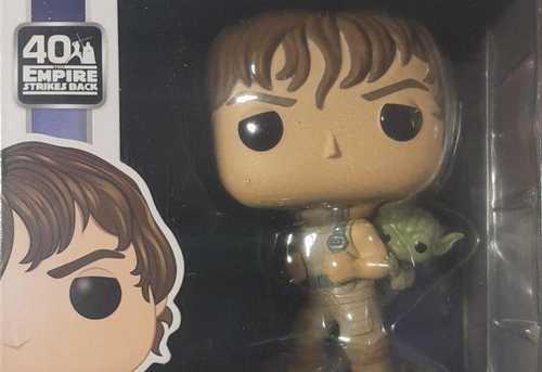 Funko pop luke skywalker and yoda люк скайуокер и