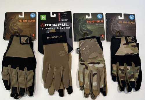 Тактические перчатки PIG и Magpul