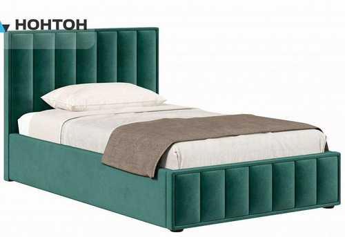 Кровать Анкона с подъемным механизмом велюр зелены
