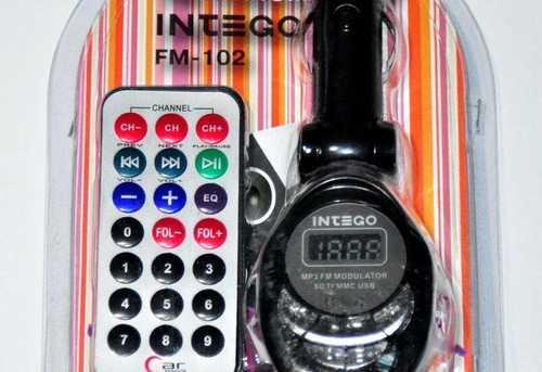 FM-трансмиттер Intego с пультом (новый)