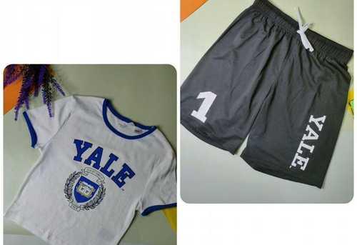 Новые шорты и футболка H&M Yale
