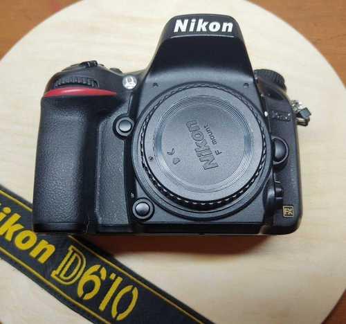 Фотоаппарат Nikon d610 body