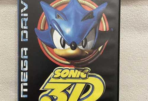 Лицензионный картридж Sonic 3D
