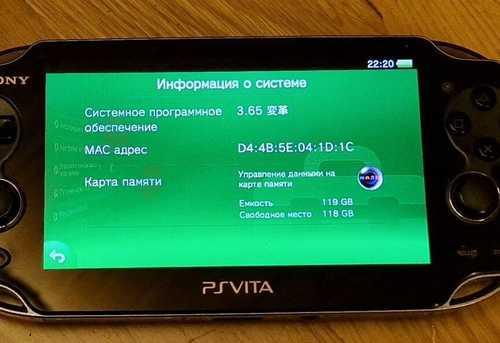 Игровая приставка Sony PS vita slim PCH-1008