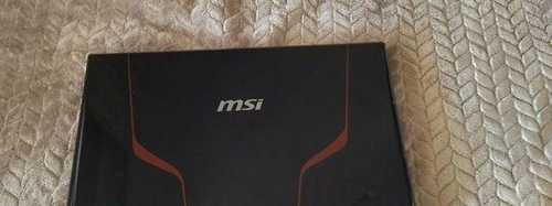 Игровой ноутбук msi ge60