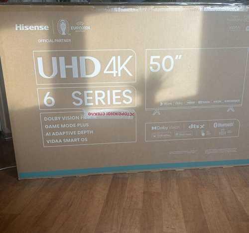 Телевизор Hisense 50A6K 50" 4K UHD