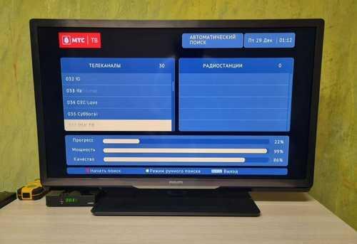 Телевизор smart tv philips 32pfl5007t/60