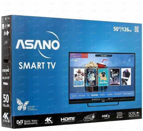 Телевизор 4k LED Asano 50LU8110T 50" (новый)