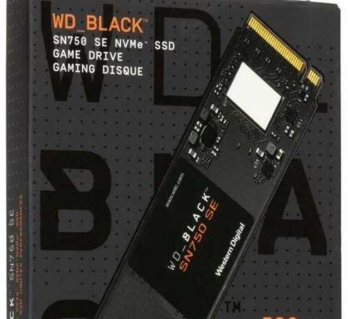 SSD Western Digital WD Black SN750 SE 500 гб