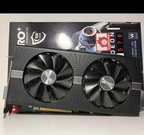 Видеокарта rx 570 8gb