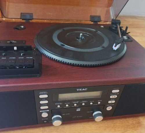 Проигрыватель Technics teac lp-r500. Винил, радио