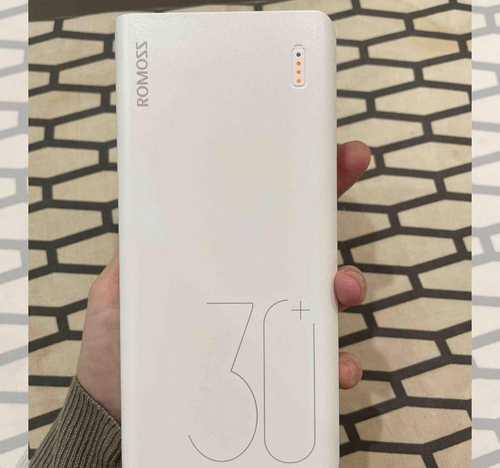 Romoss sense 8  повербанк 30000mah