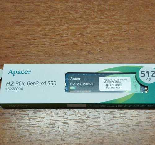 Ssd m2 nvme 512gb Apacer