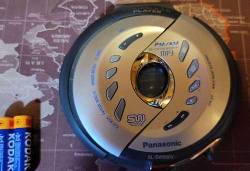 Portable CD player panasonic SL-SW960V