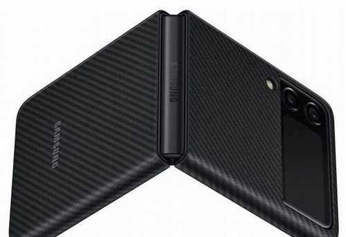 Оригинал Карбоновый Aramid Cover Samsung Z Flip 3