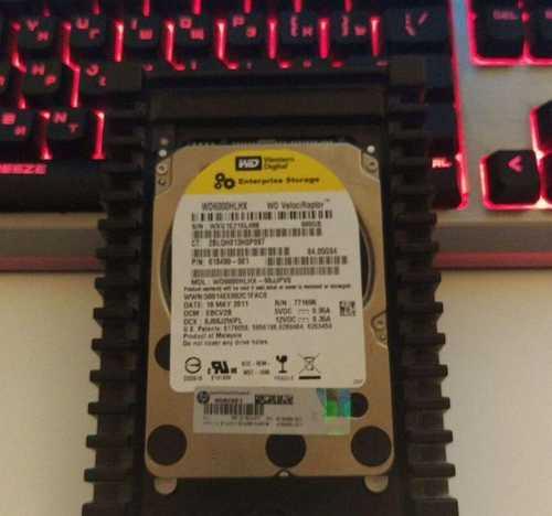 Wd velociraptor 600 gb