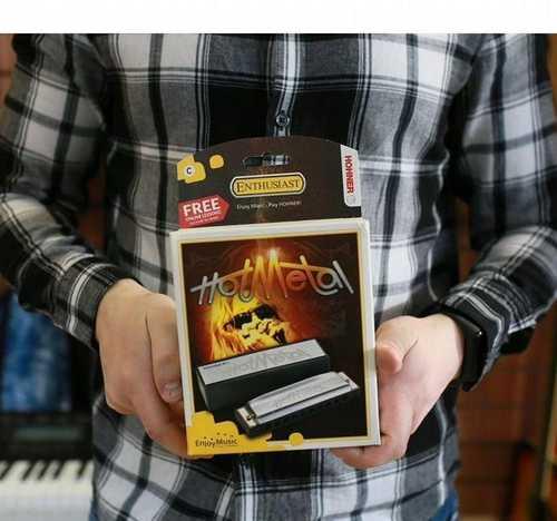 Hohner Hot Metal C - Губная гармошка диатоническая