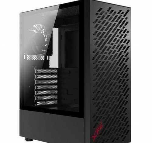 Adata XPG valor AIR black (valorairmt-bkcww) (Midi-Tower, черный, TG, 120mm fan*4)