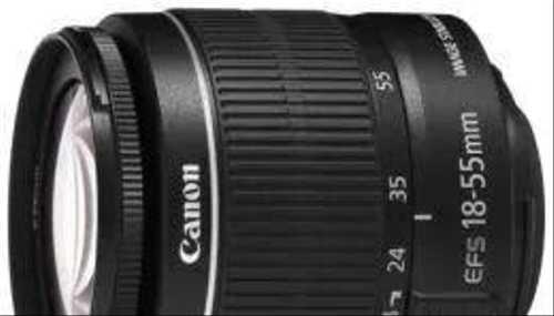 Объектив Canon EF-S 18-55MM F/3.5-5.6 IS II