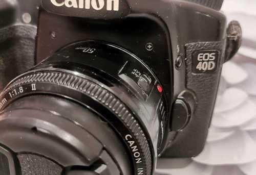 Зеркальный фотоаппарат Canon ds126171 eos 40d