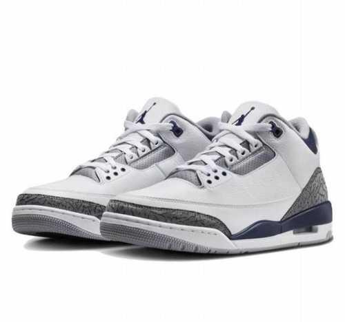 Кроссовки Nike Air Jordan 3 Midnight Navy