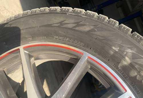 Колеса Toyota R18G’S + Bridgestone 225/55R18