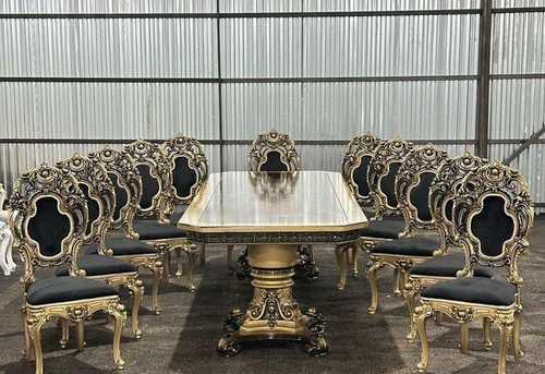 Столы и стулья столовая мебель "Голден-2"
