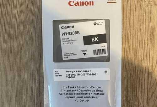 Картридж Canon pfi-320 BK, японский оригинал