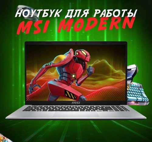 Ноутбук для учебы MSI / Core i5