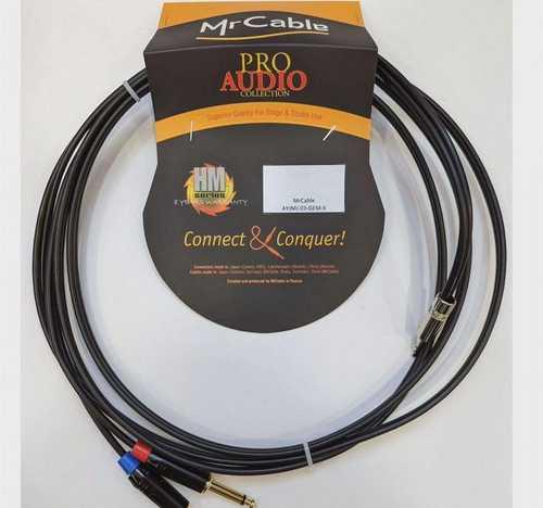 MrCable ayjmj-03-GEM-X J3.5stereo2х J6.3mono 3м