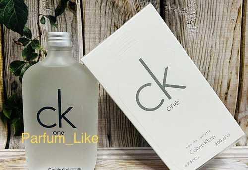 Calvin Klein CK One Eau De Toilette 200 ml