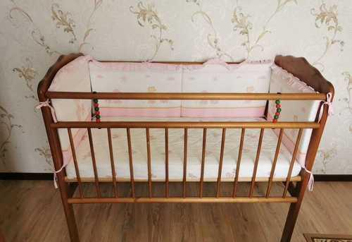 Кровать детская 120х60см (полный комплект)