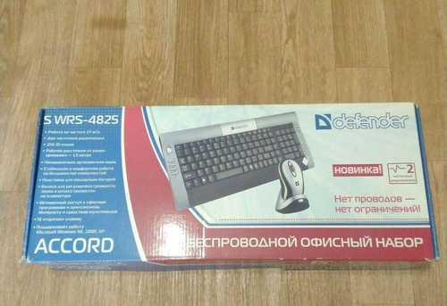 Беспроводная клавиатура и мышь Defender