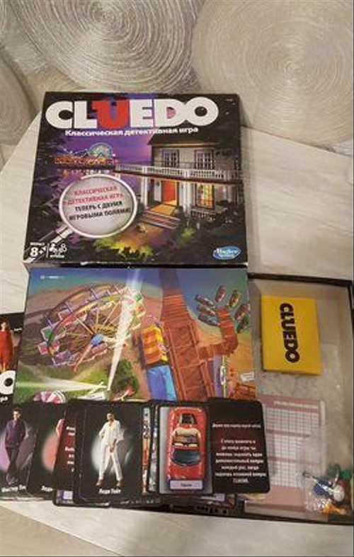 Настольная детективная игра " Cluedo"