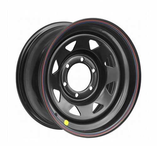 Литые диски 8x16 5x139.7 110 ET-19 OFF-road Wheels УАЗ Черный