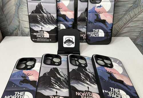 Чехол пуховик на iPhone The North Face