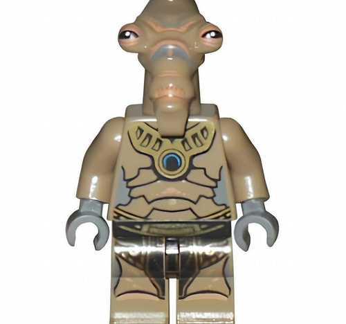 Минифигурка Lego Geonosian - Dark Tan sw0320 U