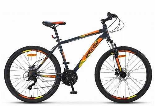 Велосипед 26" Десна-2610 MD Темно-серый оранжевый