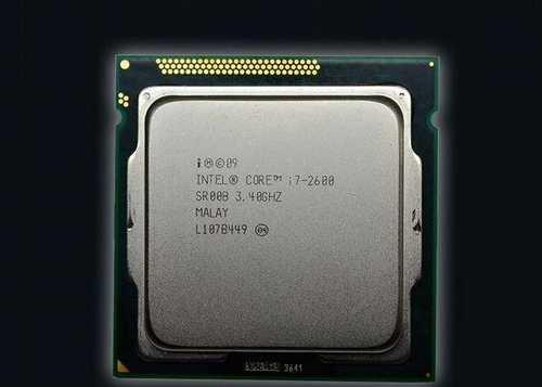 Процессор 8 потоков intel core i7 2600 s1155
