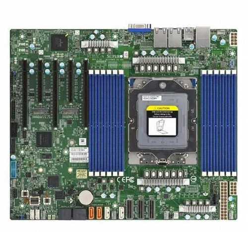 Материнская плата SuperMicro MBD-H13SSL-N-B AMD epyc UP platform with socket SP5 CPU, SoC, 12x Bulk