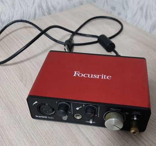 Звуковая карта focusrite