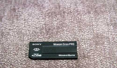 Карта памяти Sony Memory Stick PRO Magic Gate 256