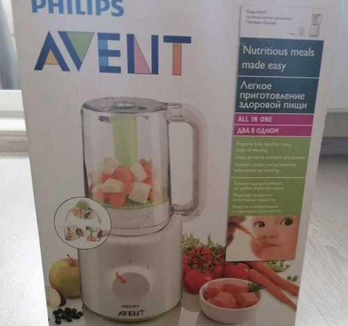 Пароварка блендер philips avent 2 в 1