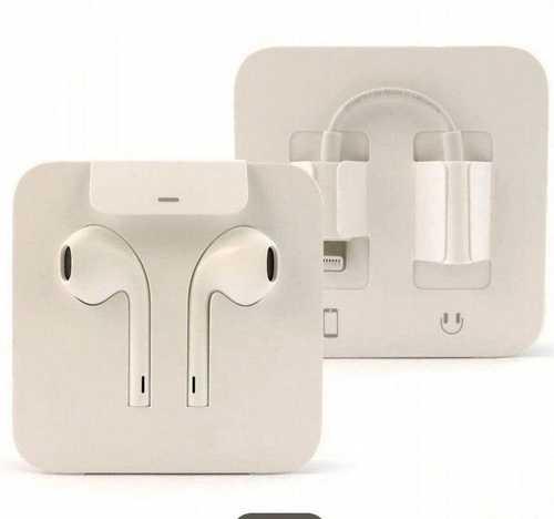 Наушники apple earpods lightning