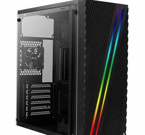 Корпус Mid Tower Aerocool Streak RGB (ATX/micro-ATX/mini-ITX, без бп) (4718009158573)