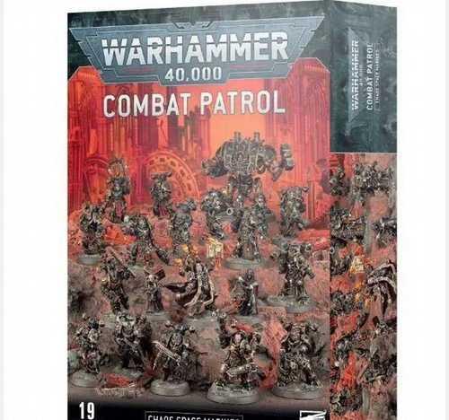 Набор пластиковых моделей Warhammer 40000 Combat Patrol: Chaos Space Marines