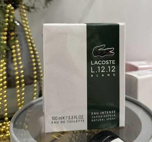 Lacoste 12.12 blanc 100 ml. Мужской парфюм